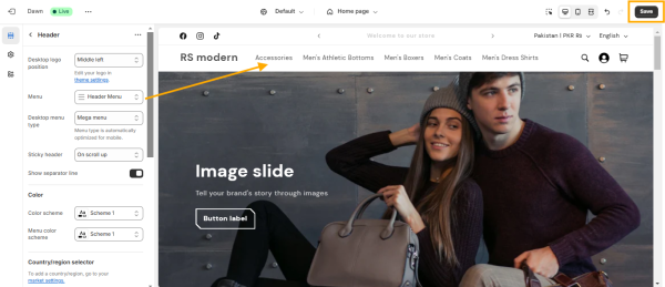 How to Set Up a Shopify Navigation Menu - 2025