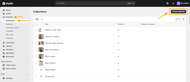 How to Set Up a Shopify Navigation Menu - 2025