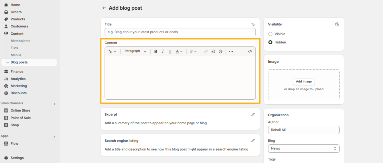 How to Set Up a Blog on Your Shopify Store (2025 Guide)